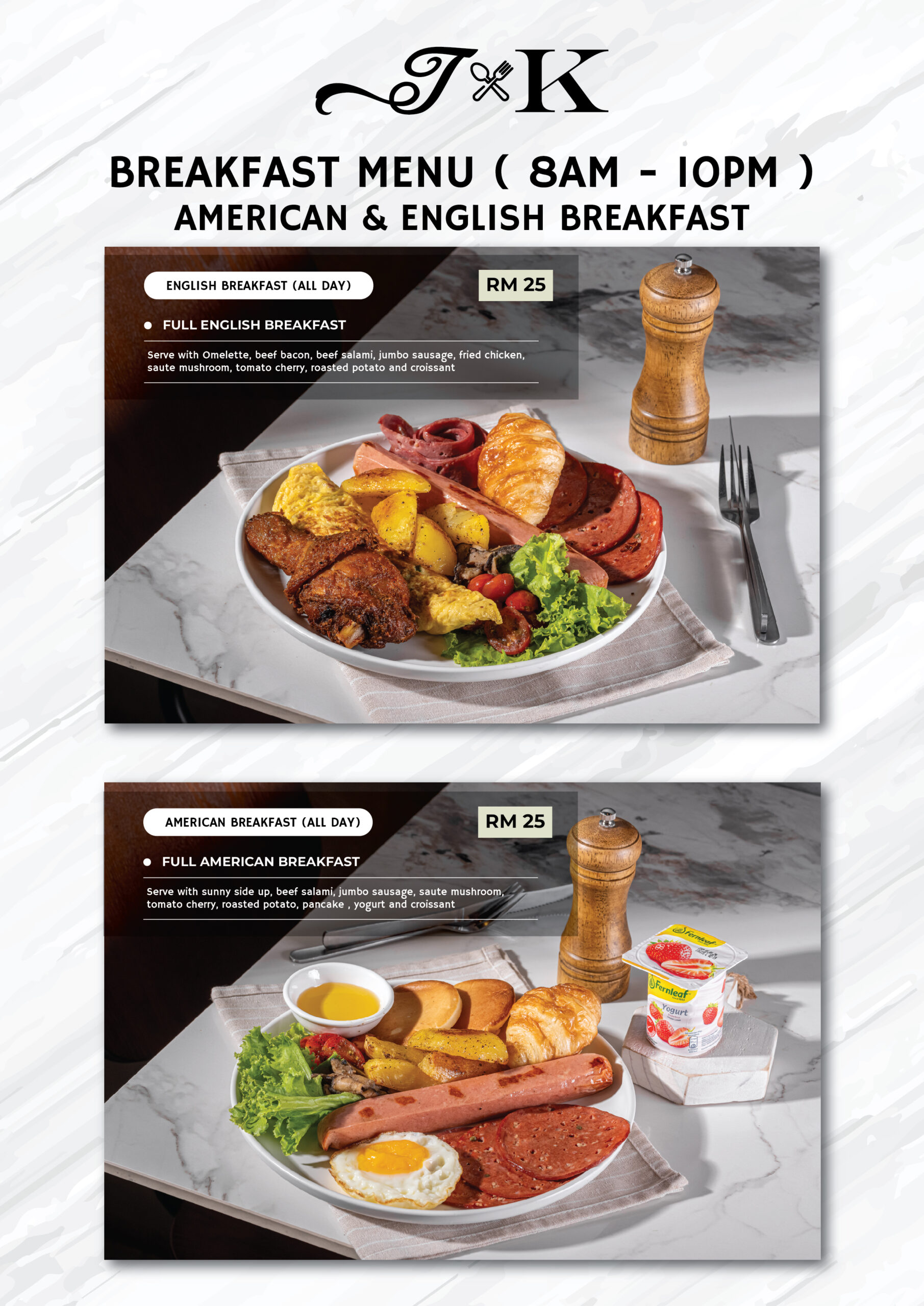 Menu – Joe's Kitchen