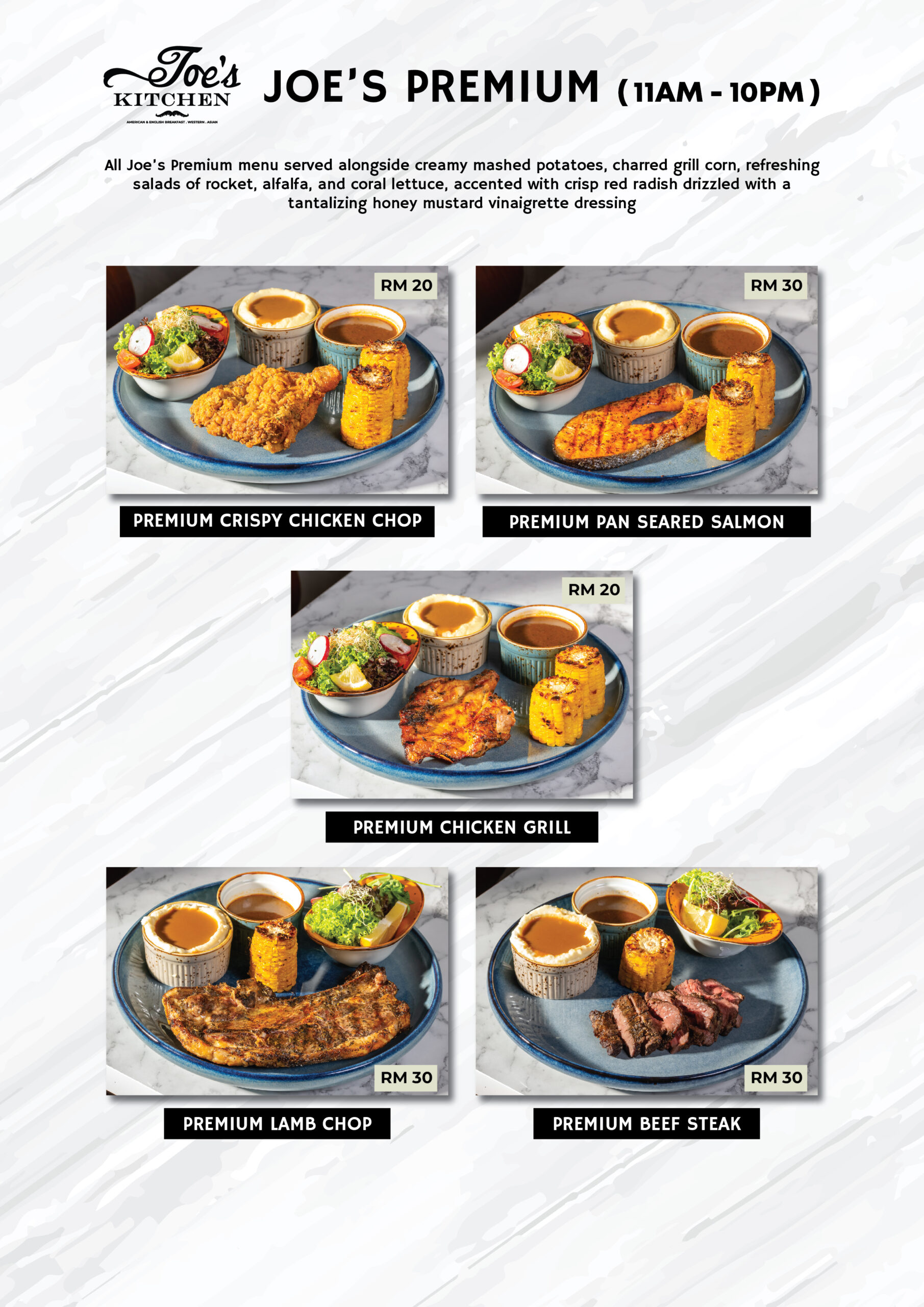 Menu – Joe's Kitchen