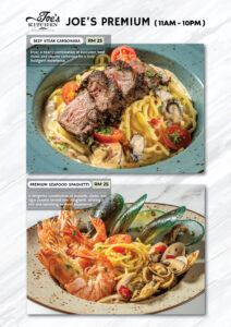 Menu – Joe's Kitchen