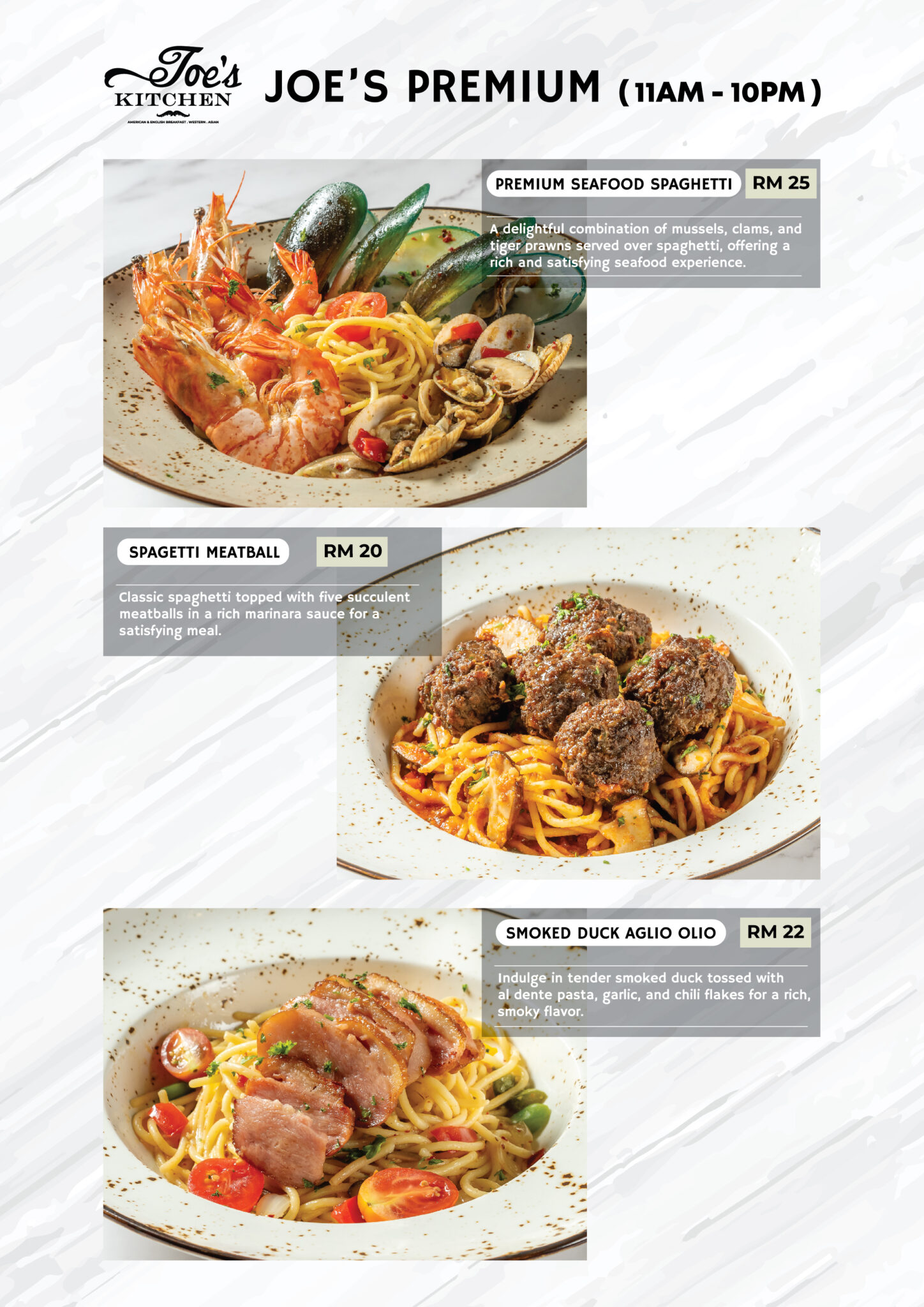 Menu – Joe's Kitchen